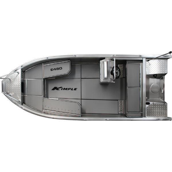Kimple 480 Explorer, 100% helsvetsad alumniumbåt